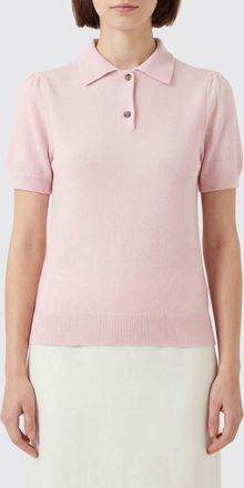 Allude Polo ALLUDE Femme couleur Rose