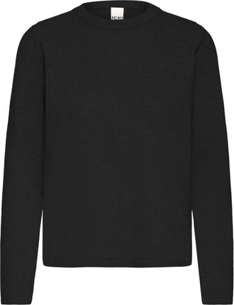 Ichi Ichi, Femme, Tops, Noir, Taille: 40 FR Long Sleeve Hauts