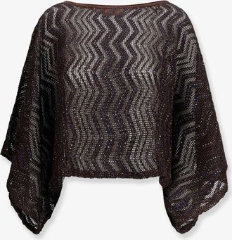 Missoni Viscose top with chevron pattern - MISSONI - gender_Woman