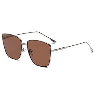 Generic Lunettes de soleil design 2025 avec monture en métal pour hommes et pour femmes, lunettes de soleil dombrage pour les vacances en plein air, la condui