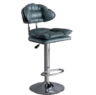 Generic St&uuml;hle, verstellbare Drehhocker aus PU-Leder, K&uuml;chenst&uuml;hle, gepolsterte Tresenhocker, Barst&uuml;hle/Gr&uuml;n/1/2 St&uuml;ck