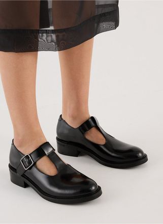 Saison 1865 Chaussures Salom&eacute; en cuir