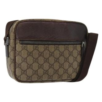 Gucci Sac bandouli&egrave;re GG Canvas Vintage Pre-owned - Femme - Pre-owned - Beige - Taille: ONE Size