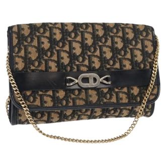 Dior Pre-owned Vintage Trotter Canvas Schultertasche - - Pre-owned - Damen - Mehrfarbig - ONE SIZE