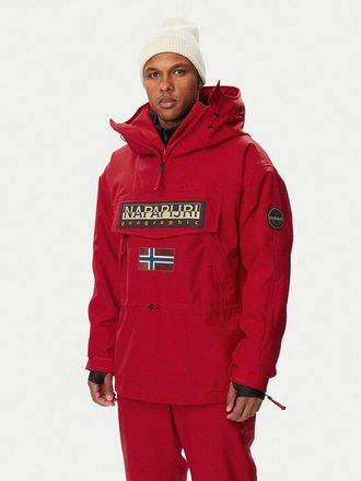 Napapijri Anorak Skidoo Next NP0A8B3G Dunkelrot Loose Fit