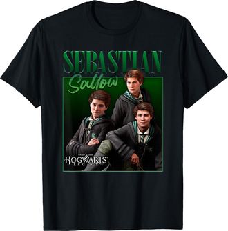 Harry Potter Hogwarts Legacy Sebastian Sallow Collage T-Shirt