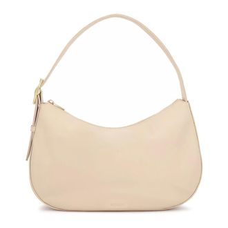 Kazar Femme, Sacs, Beige, Taille: ONE Size Sacs bandouli&egrave;re Kazar en cuir aux lignes minimalistes