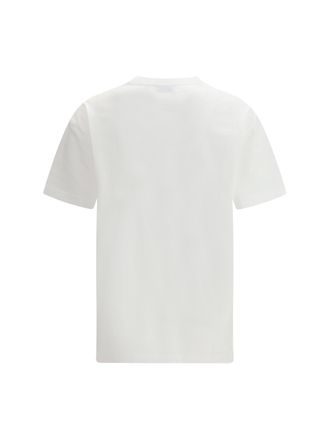 Off-white Womens Big Logo Bookish T-Shirt White-Black Cotton T-Shirts And Polos