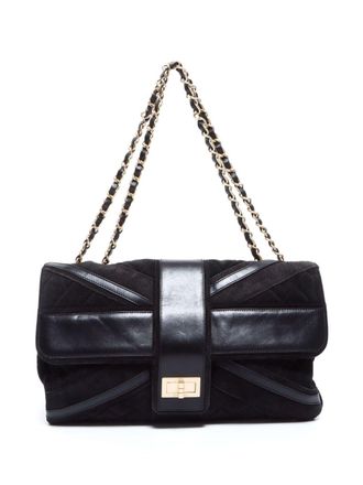Chanel sac porté épaule Union Jack Reissue (2008) - Noir
