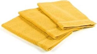 Caleffi 2-teiliges Handtuchset 100% Baumwolle Frottee - 1 Handtuch 50x100 cm + 1 G&auml;stetuch 40x60 cm, Weich & Saugf&auml;hig