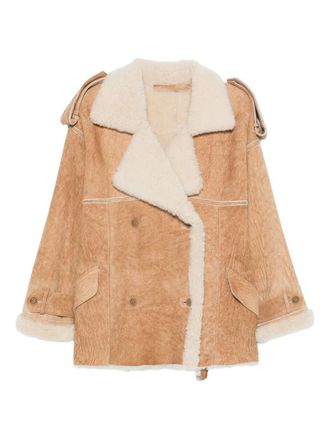 Salvatore Santoro manteau à boutonnière croisée - Marron