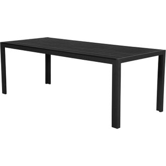 ebuy24 Ebuy24 - Fuccy Gartentisch, 205 cm schwarz/schwarz