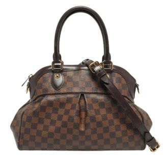 Louis Vuitton Sac &agrave; main vintage en toile Pre-owned - Femme - Pre-owned - Brun - Taille: ONE Size