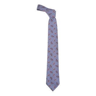 Etro Homme, Accessoires, Bleu, Taille: ONE Size Cravate &agrave; motif cachemire floral