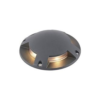 Lindby LED Luminaire ext&eacute;rieur Cormac (Moderne) en Noir Aluminium (&agrave; 4 lampes,), Projecteur dext&eacute;rieur spot luminaire pour le jardin la terrasse balcon & mai