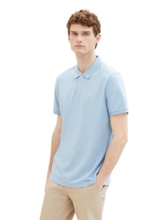 Tom Tailor Herren 1031006 Basic Piqu&eacute; Poloshirt, 32245 - Washed Out Middle Blue, 3XL