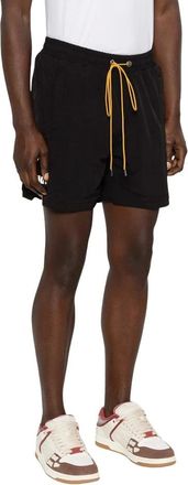 Rhude Homme, Shorts, Noir, Taille: S RH Logo Shorts