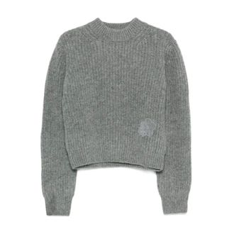 Cecilie Bahnsen Damen, Strickwaren, Grau, MGr&ouml;&szlig;e