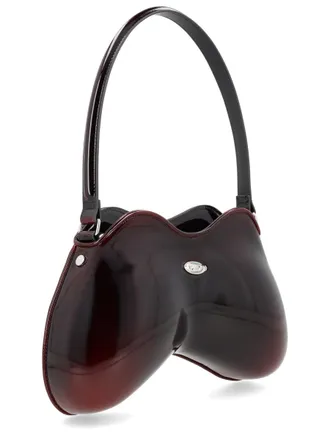 Diesel Double-D Shoulder Bag - Bordeaux