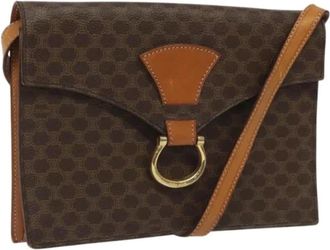 Celine Pre-owned Cuir sacs-celine - Femme - Pre-owned - Brun - Taille: ONE Size