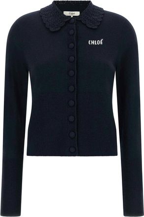 Chlo&eacute; Cardigan - Bleu