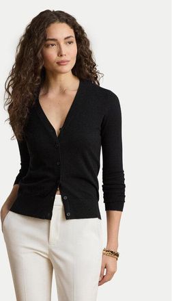 Lauren Ralph Lauren Strickjacke 200B22260003 Schwarz Regular Fit