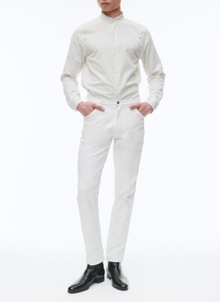 Fursac Pantalon 5 poches en serge de coton - Taille 29 - Homme