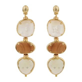 Gas Bijoux Femme, Accessoires, Multicolore, Taille: ONE Size Silene 3 Earrings