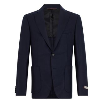 Canali Einknopf-Sakko - - Jackets - Herren - Blau - L