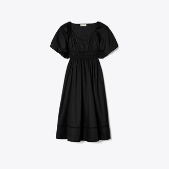 Tory Burch Damen Kleid mit U-Ausschnitt in Schwarz