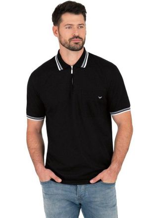 Trigema Poloshirt TRIGEMA Poloshirt mit Rei&szlig;verschluss (1-tlg)