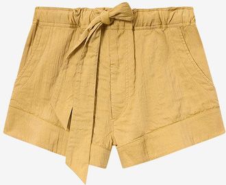 Isabel Marant Short Birva - Femme - Saffron - Taille 34 - Marant &Eacute;toile
