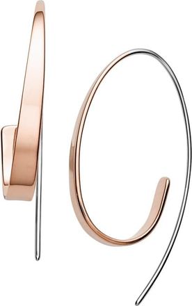 Skagen Damen-Edelstahl-Ohrringe KARIANA mit Ohrdrahtverschluss