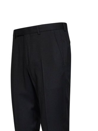 Ermenegildo Zegna Techmerino Wash&Go Trousers - Black