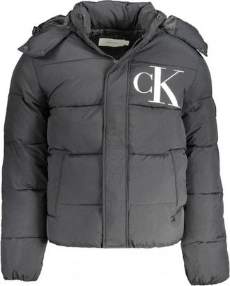 Calvin Klein Doudoune Logo - Homme - Vestes - Noir - Taille: 2XL