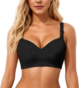 Generic Soutien-gorge 2026 pour femmes, adolescentes, filles, premier soutien doux et confortable, sans armatures, sans couture, entra&icirc;nement, adolescentes, g