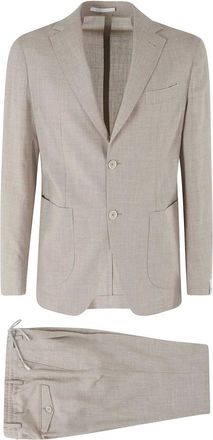 Eleventy Homme, Costumes, Beige, Taille: XL Abito Soft Pantalone Jogger