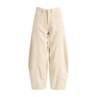 Icon Denim Los Angeles Damen, Jeans, Beige, W26Gr&ouml;&szlig;e