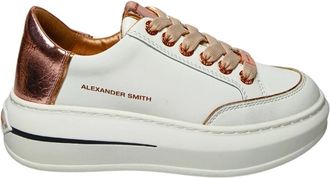 Alexander Smith Femme, Chaussures, Blanc, Taille: 36 EU sneaker Pelle