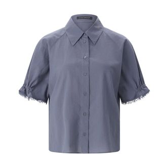 Luisa Cerano Damen, Blusen & Hemden, Blau, XLGr&ouml;&szlig;e