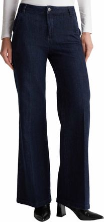 Benetton Damen Pantalone 4tut574x5 Hose, blau, 46