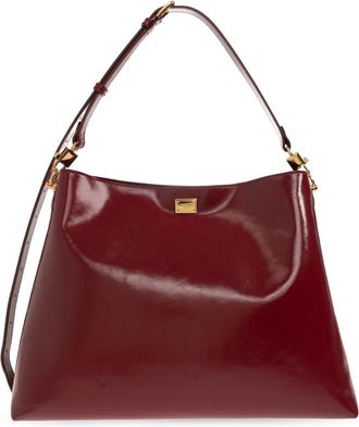 Dolce & Gabbana Femme, Sacs, Rouge, Taille: ONE Size Vittoria Grand Sac &Eacute;paule