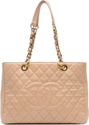 Chanel Shopper - Caviar Grand Shopping Tote - Gr. unisize - in Braun - für Damen
