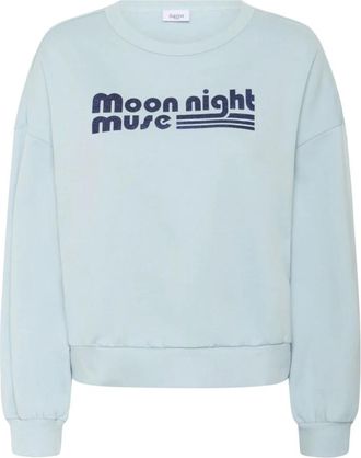 Saint Tropez Femme, Sweatshirts et sweats &agrave; capuche, Bleu, Taille: 42 FR SweaT-shirt