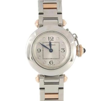 Cartier Pre-owned Acier inoxydable montres - Femme - Pre-owned - Gris - Taille: ONE Size