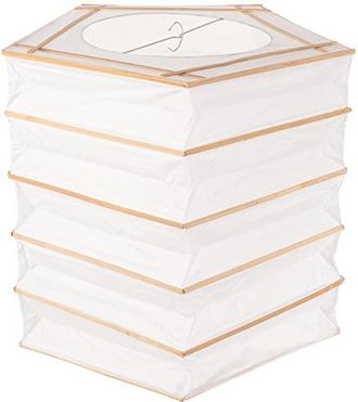 Yardwe Abat-jour Papier Simple Et &Eacute;l&eacute;gant Cube Pliable Pour Plafonnier Diffuse Une Lumi&egrave;re Douce Et Agr&eacute;able