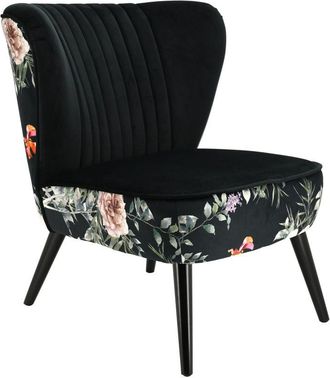 Aubry Gaspard Aubry Gaspard - Fauteuil coquille en velours