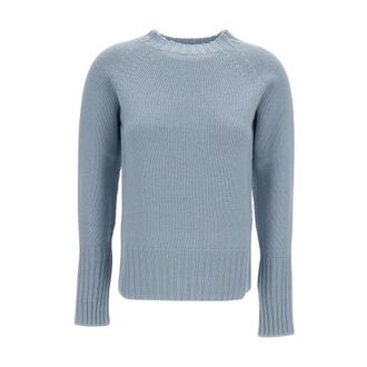 Drumohr Rundhals-Strickware - - Knitwear - Damen - Blau - M