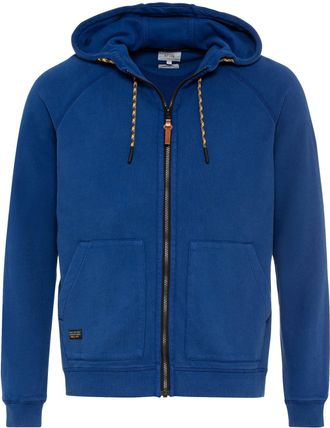 Camel Active Herren Sweatjacke mit Kapuze Blau Menswear-XXL