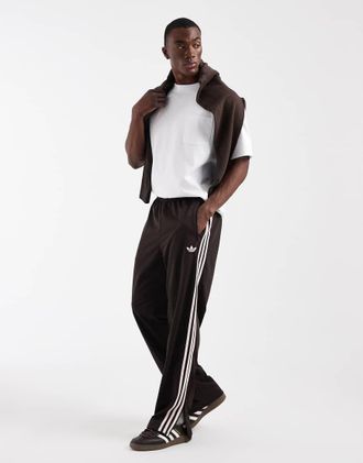 adidas Originals Firebird - Pantalon de jogging - Marron caf&eacute;